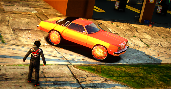 Gold 76 Cutlass – Spaceman's Custom