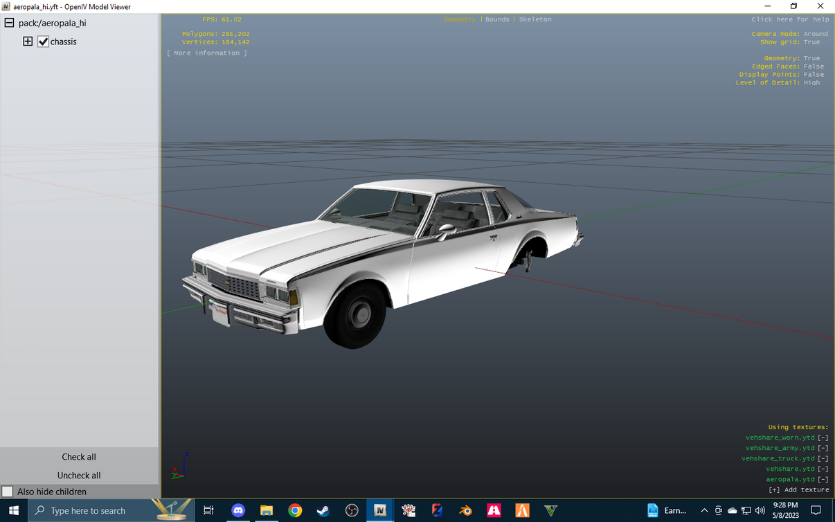 1978 Aero Coupe Impala – Spaceman's Custom